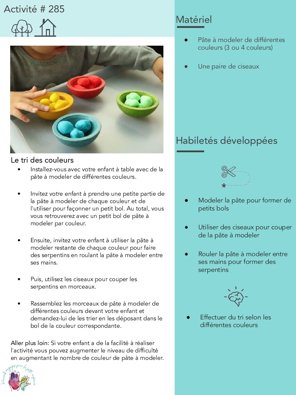 285 – Le tri des couleurs – Parents engagés pour la petite enfance